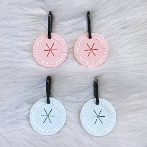 Baby Blue Poop Bag Tag » Dog Poop Bag Tag - NALZO The Label